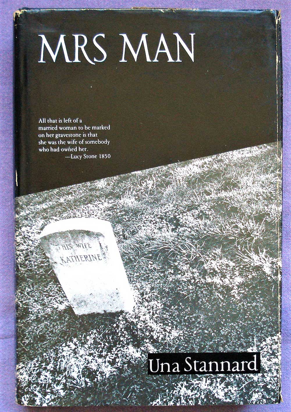 Mrs Man; Una Stannard; Germainbooks; 1977 First Edition ...